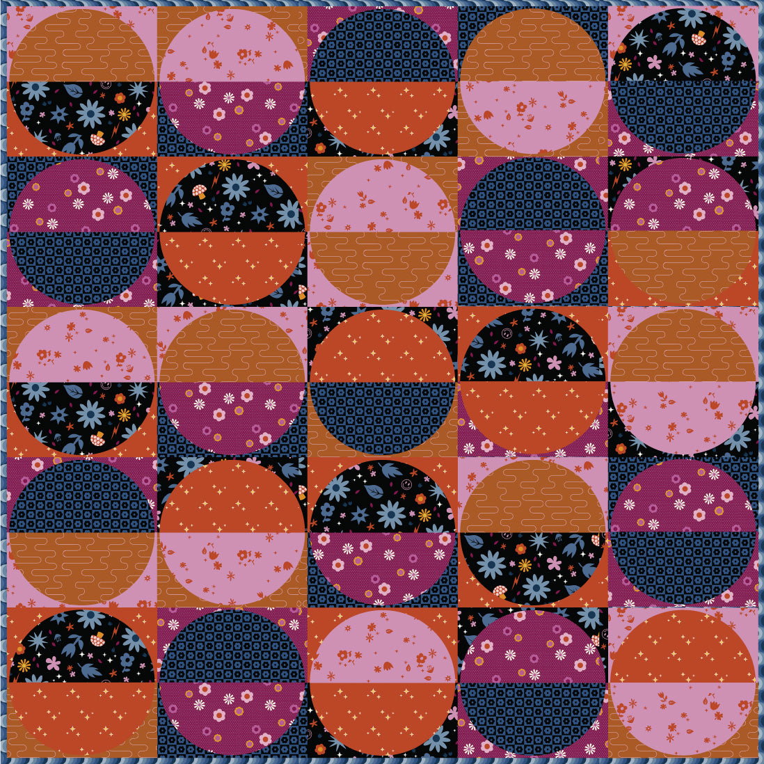 Half Dot Quilt Pattern - PDF Download – Libs Elliott